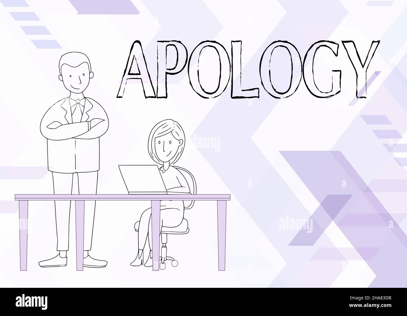 Hand writing sign Apology. Business approach a written or spoken ...