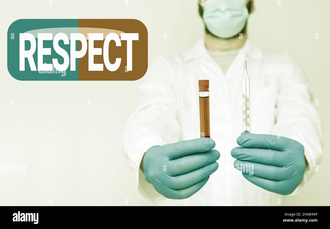 Inspiration showing sign Respect. Word for Feeling of deep admiration ...