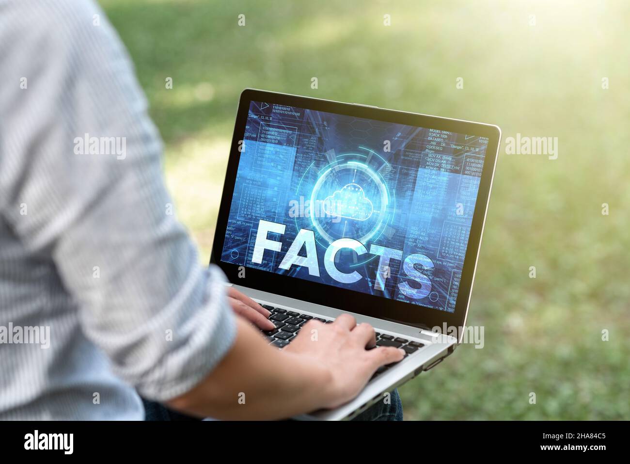 Typing word fake hi-res stock photography and images - Alamy