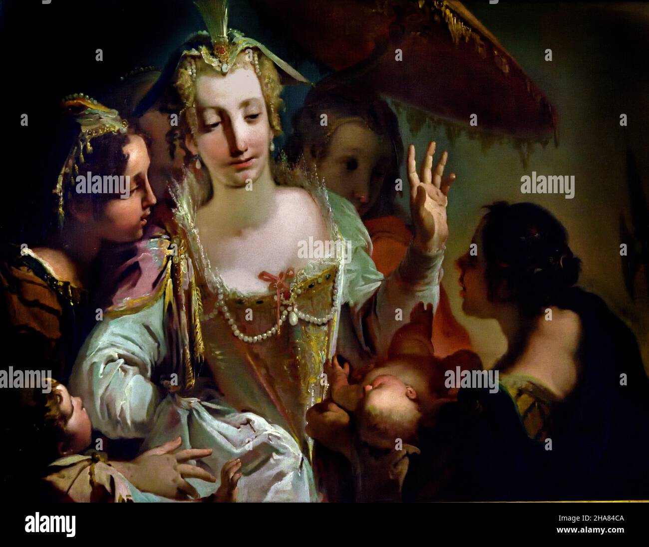 The Finding of Moses by Giovanni Battista Crosato 1733, Italian, Italy ...