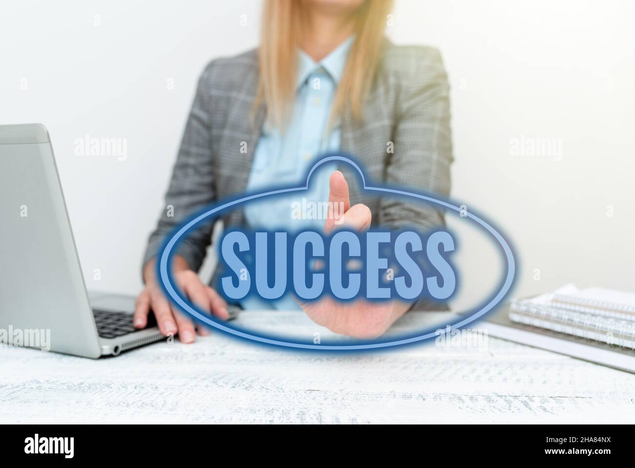 Sign displaying Success. Business showcase accomplishment aim purpose ...