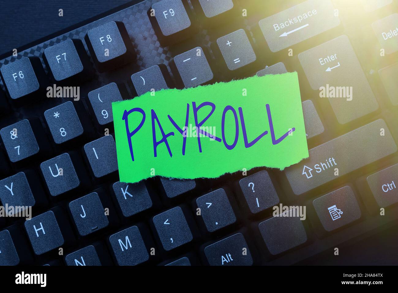 Conceptual caption Payroll. Business approach Total amount of money ... Conceptual caption Payroll. Business approach Total amount of money ...
