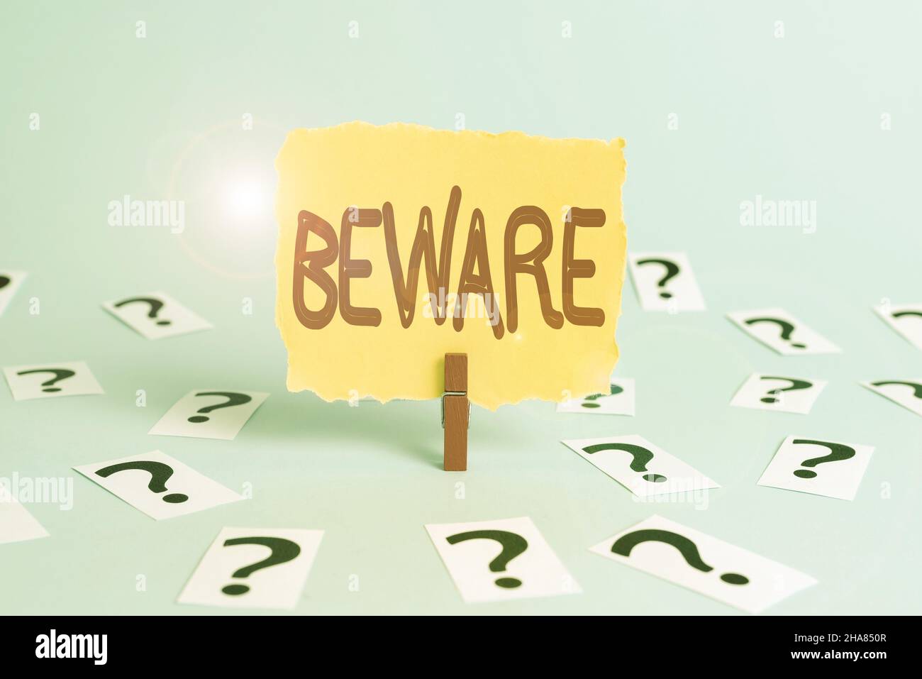 Inspiration showing sign Beware. Concept meaning used to warn someone ...