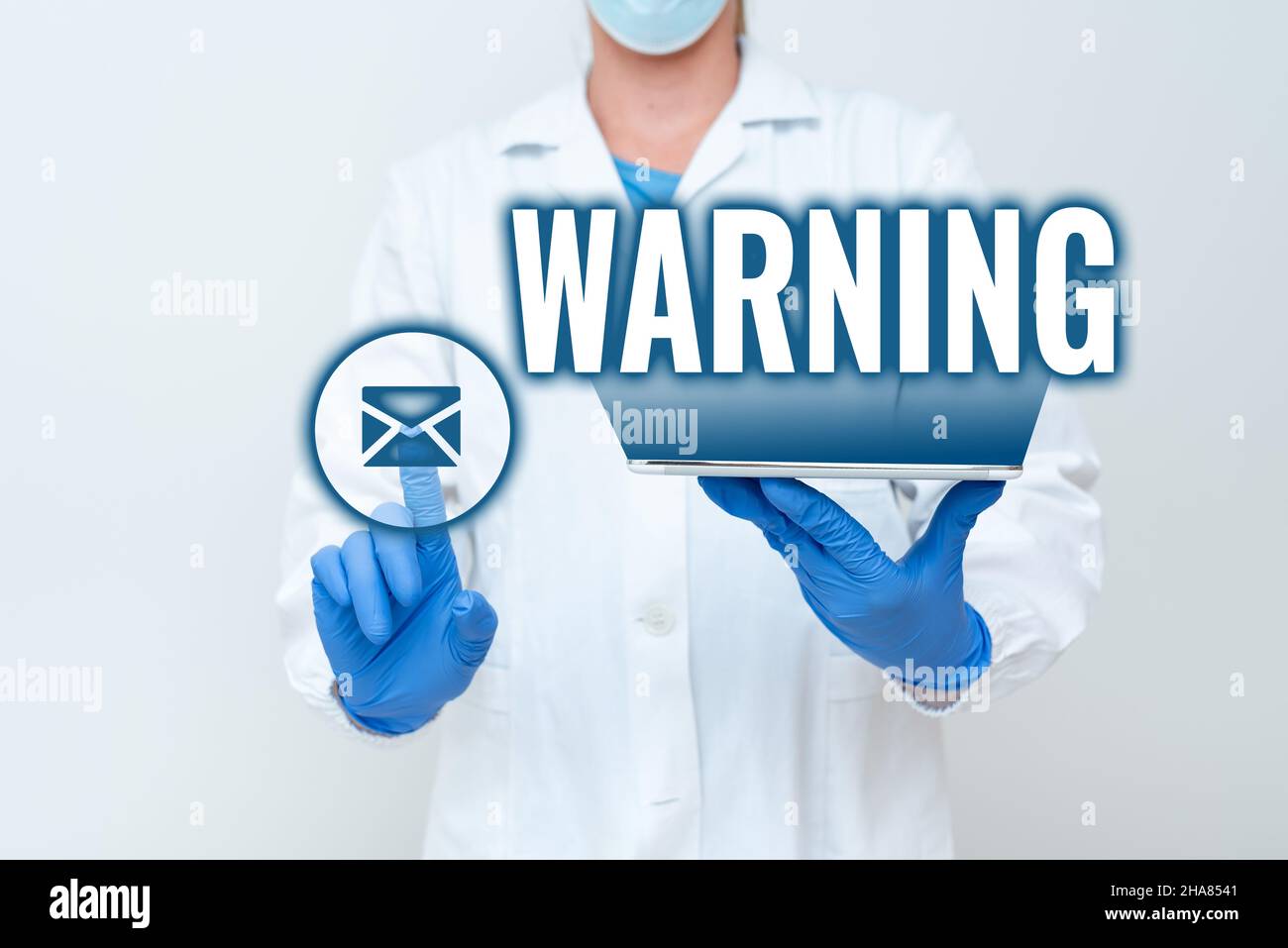 Text caption presenting Warning. Business showcase Advice Sign for ...