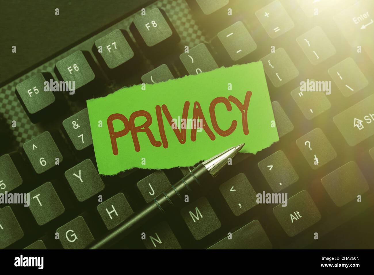 Conceptual caption Privacy. Concept meaning Right to keep personal ...