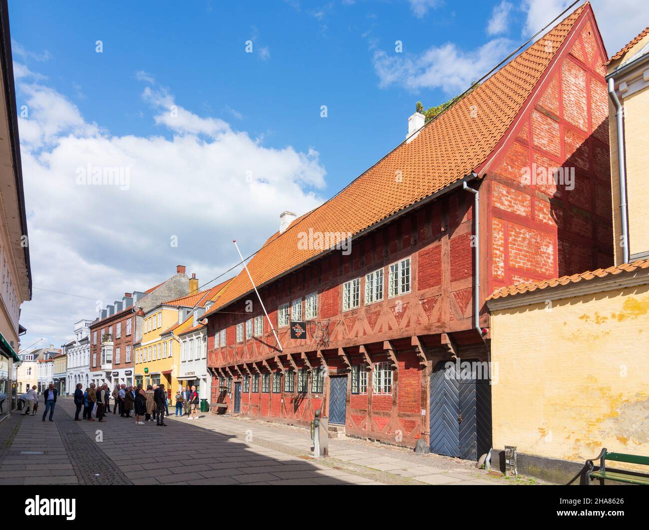 Koege: Koege Museum, half-timbered house, in Koege, Zealand, Sealand ...