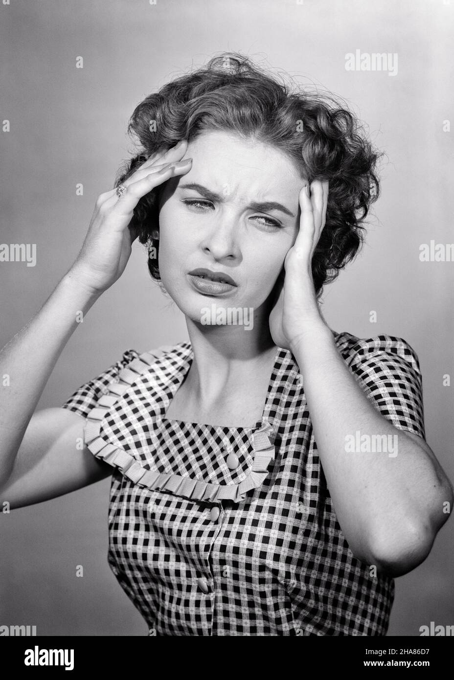Moody woman distorted hi-res stock photography and images - Alamy
