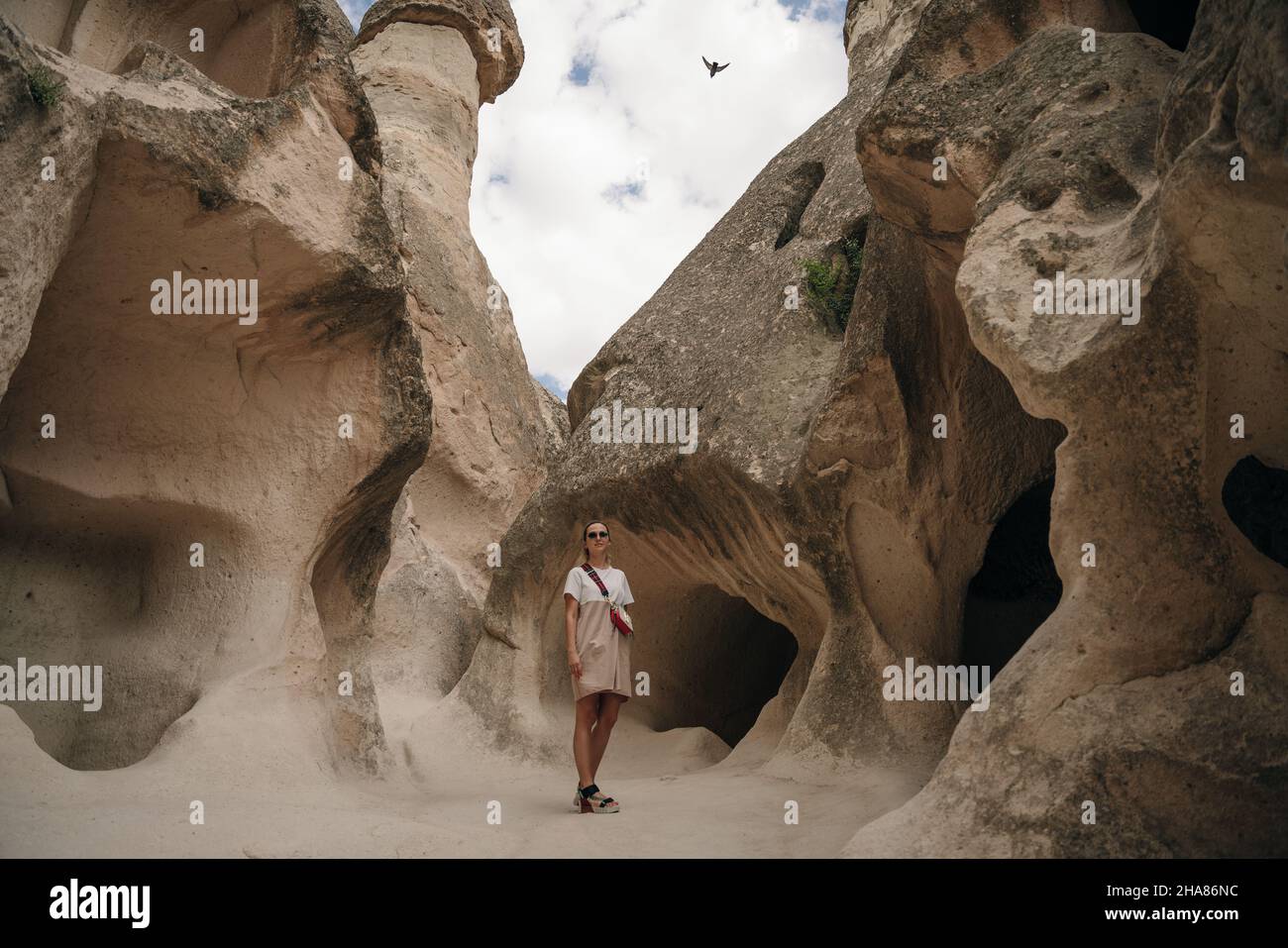 Zelve Open Air Museum. Unique geological formations in Zelve valley ...
