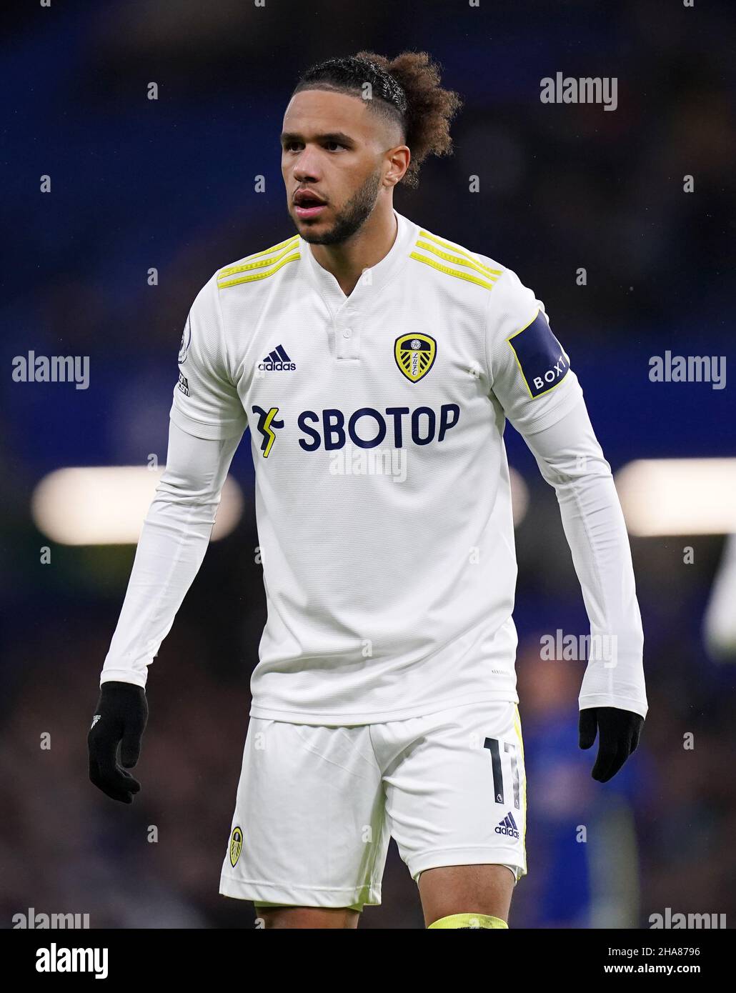 Leeds United's Tyler Roberts during the Premier League match at ...