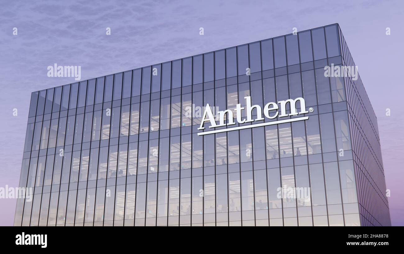 Indianapolis, IN, USA. October 24, 2021. Editorial Use Only, 3D CGI ...