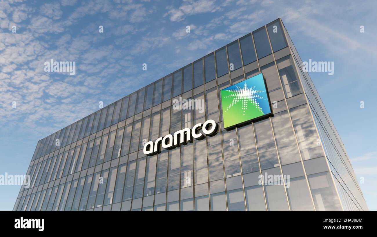 Dhahran, Saudi Arabia. October 14, 2021. Editorial Use Only, 3D CGI ...