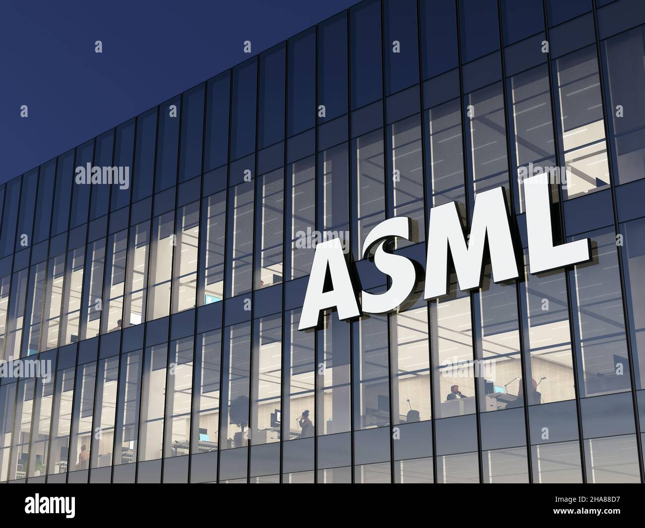 Veldhoven, Netherlands. October 24, 2021. Editorial Use Only, 3D CGI ...