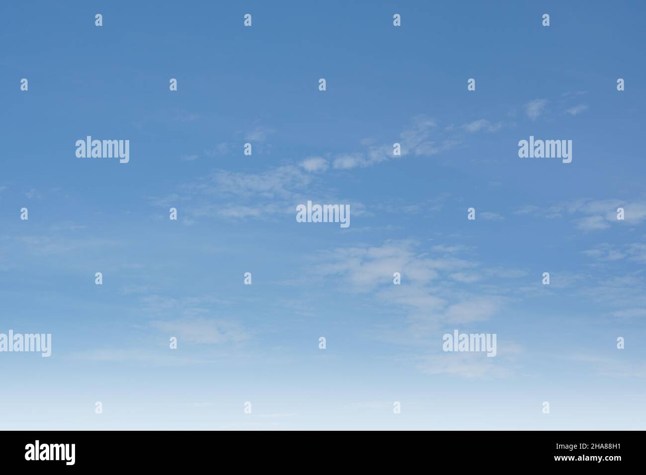 Summer Blue Sky and white clouds background. Beautiful clear cloudy in ...