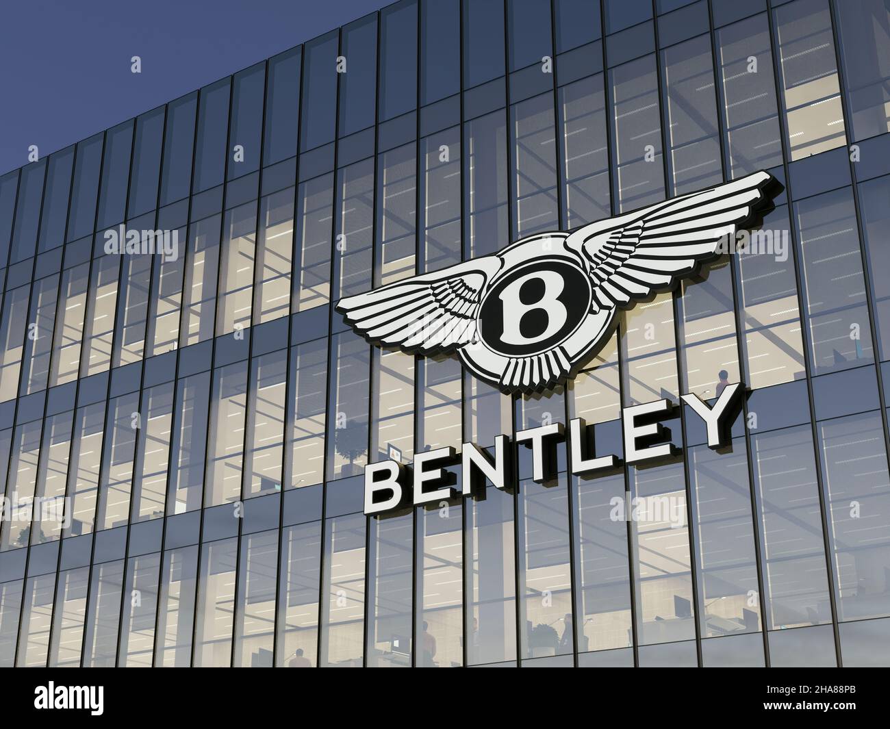 Bentley 3d Logo Bentley Motors Car Logo Hi Res Stock Photography And