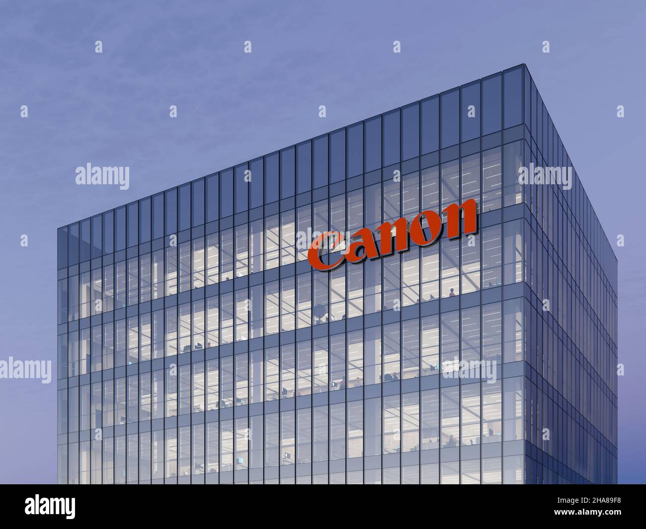 Ota City, Tokyo, Japan. November 8, 2021. Editorial Use Only, 3D CGI ...