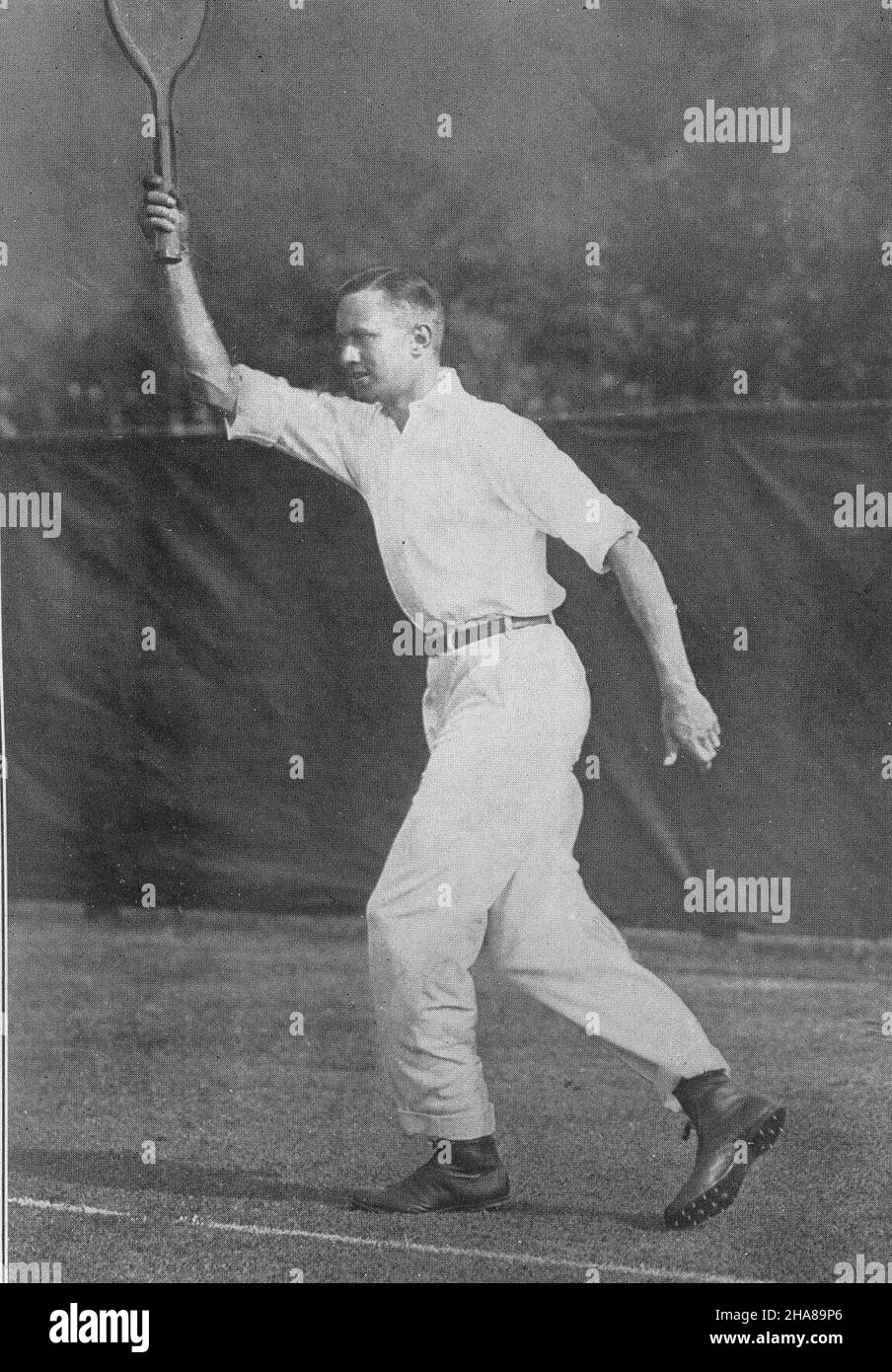 American tennis player William Clothier Stock Photo - Alamy