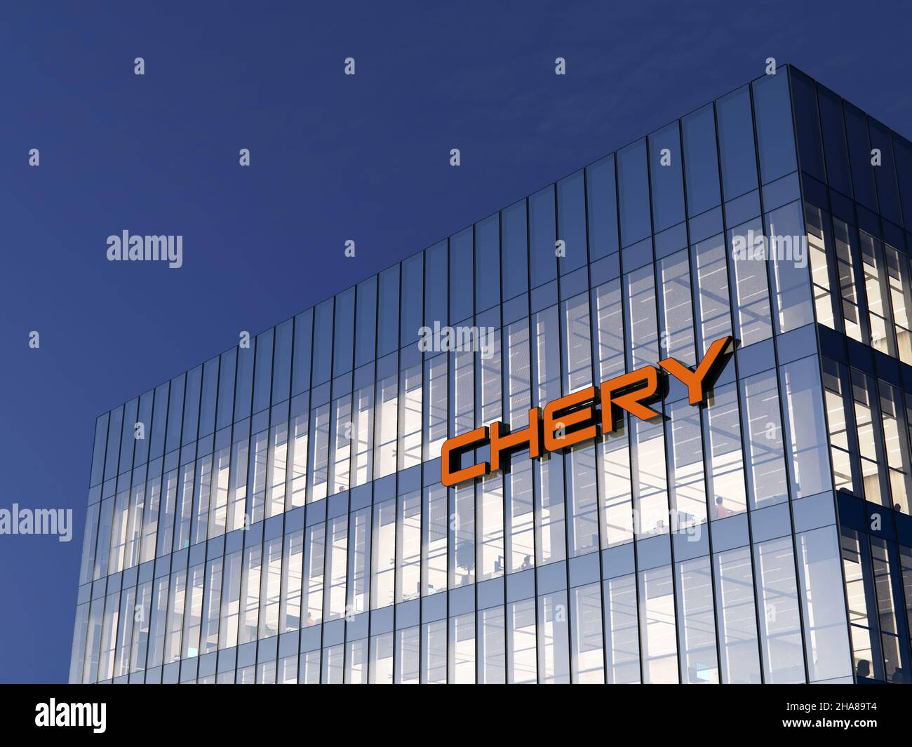 Wuhu, China. November 5, 2021. Editorial Use Only, 3D CGI. Chery ...