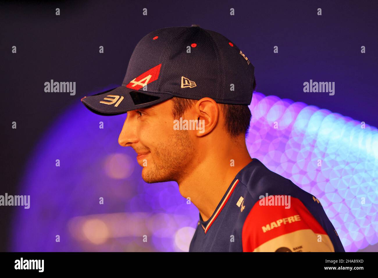 Abu Dhabi, Abu Dhabi. 11th Dec, 2021. Esteban Ocon (FRA) Alpine F1 Team. Abu Dhabi Grand Prix ...