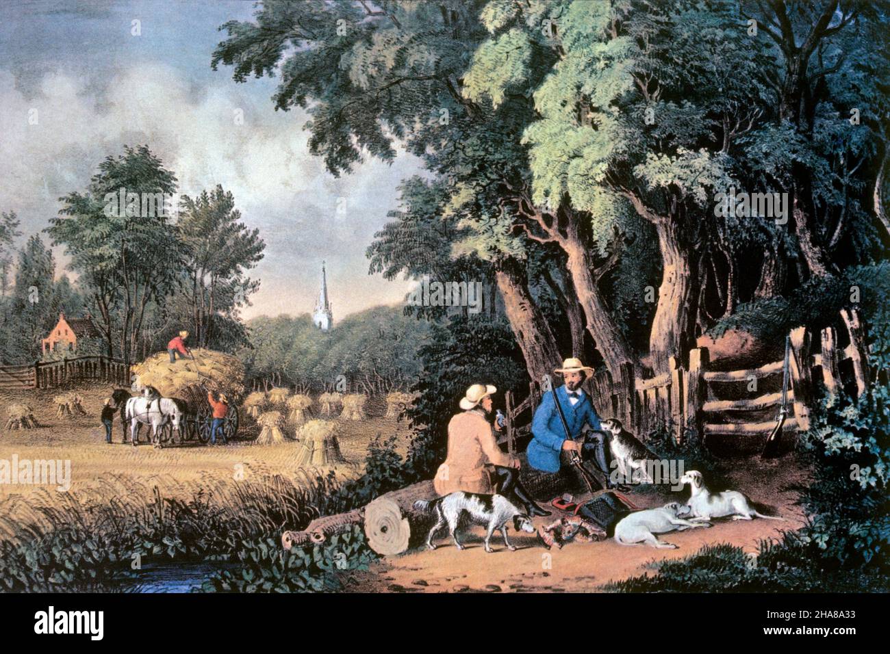 Loading wagon hi-res stock photography and images - Alamy