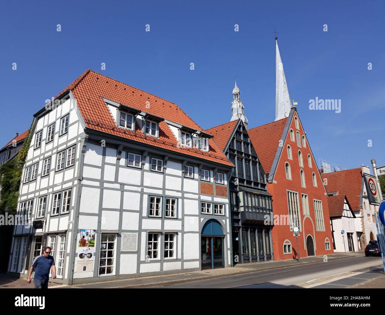 Old town in lemgo hi-res stock photography and images - Alamy