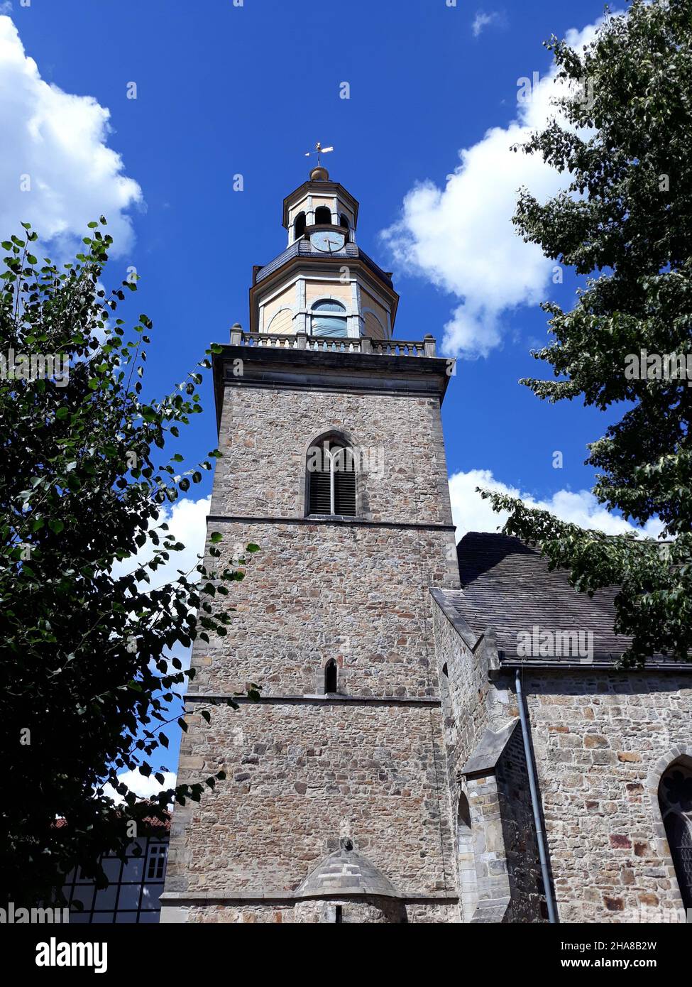 church in Rinteln, germany Stock Photo - Alamy