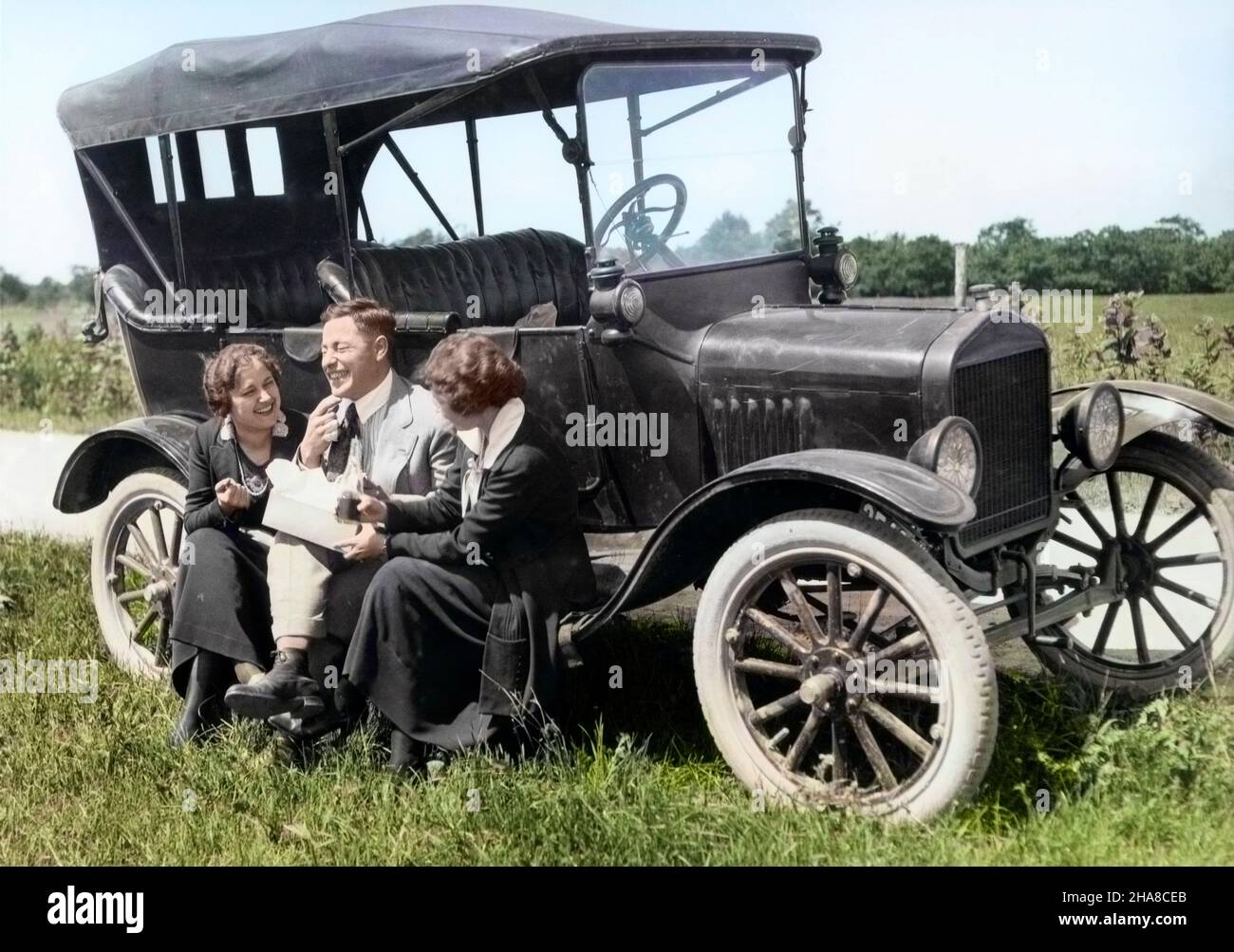 1920s model t happy hi-res stock photography and images - Alamy