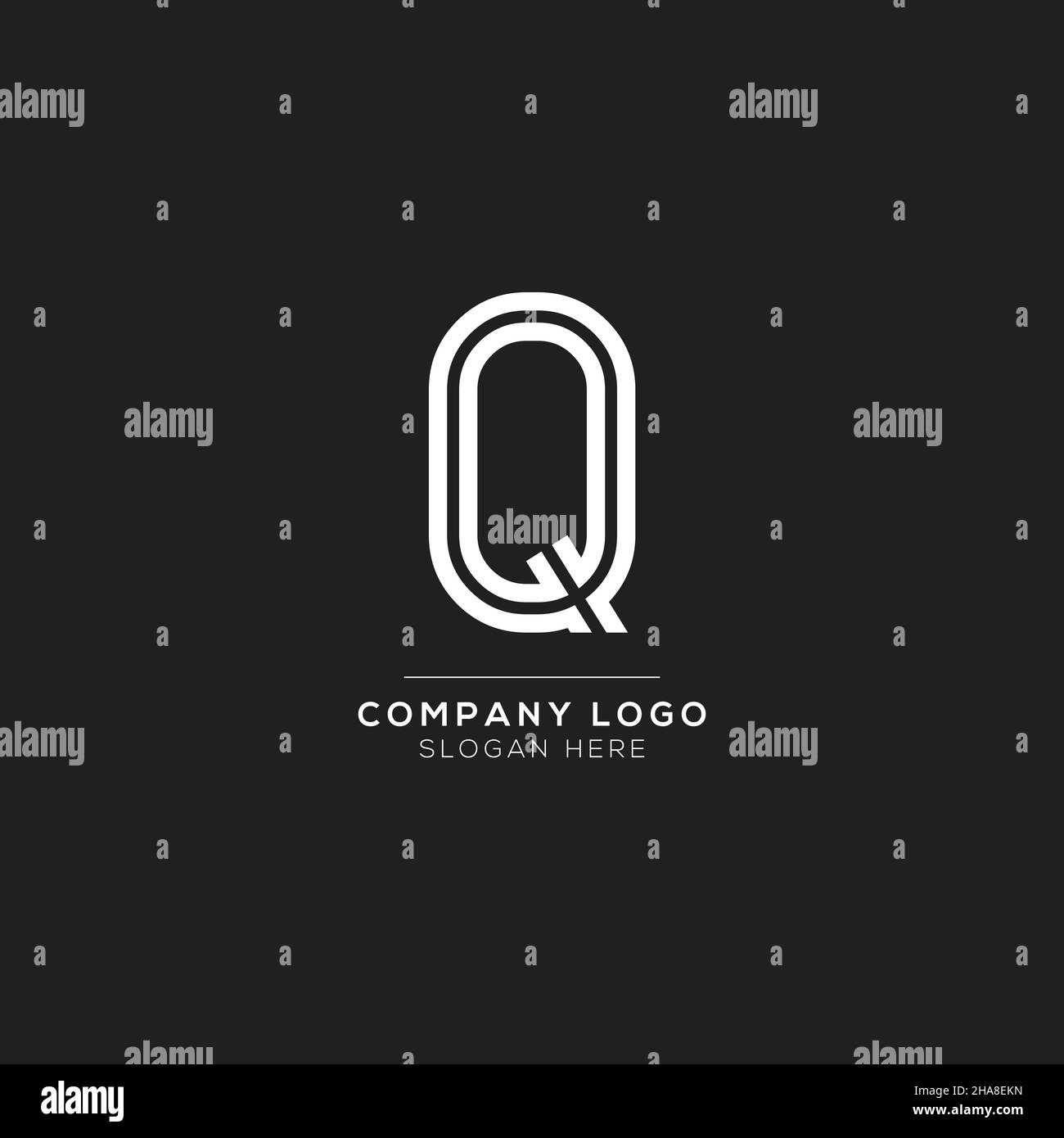 Premium Vector Q initial letter Logotype for luxury branding. Elegant ...