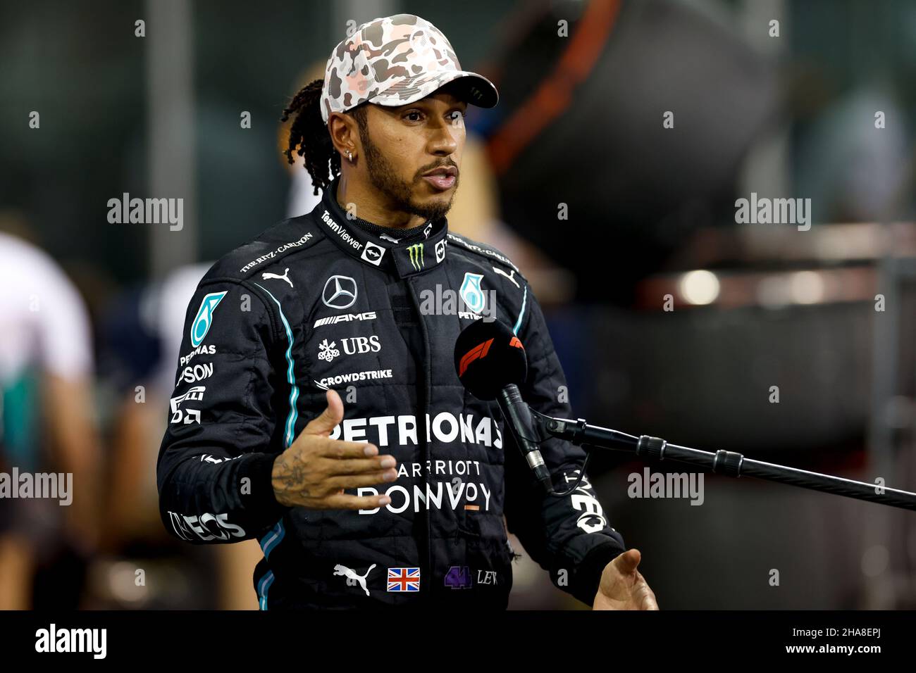 Lewis hamilton 2021 abu dhabi hi-res stock photography and images - Alamy