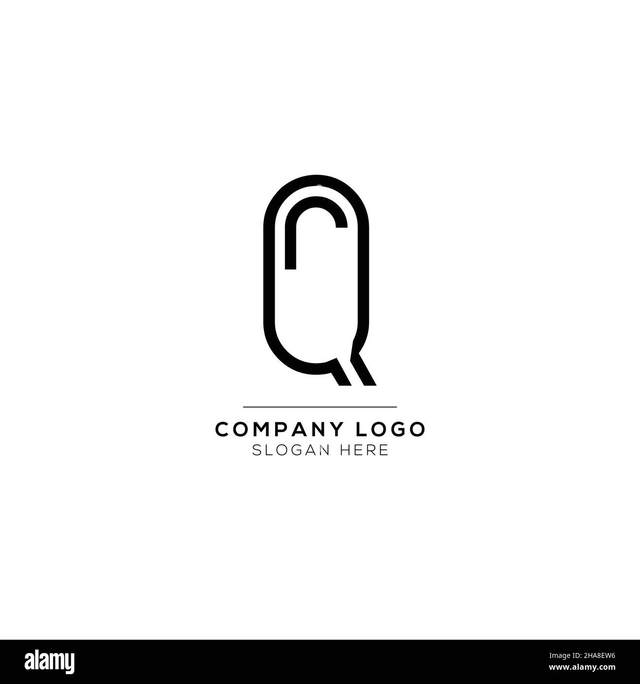 Premium Vector Q initial letter Logotype for luxury branding. Elegant ...