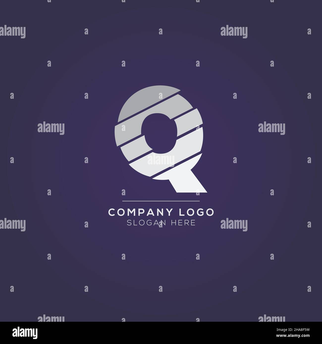 Premium Vector Q initial letter Logotype for luxury branding. Elegant ...