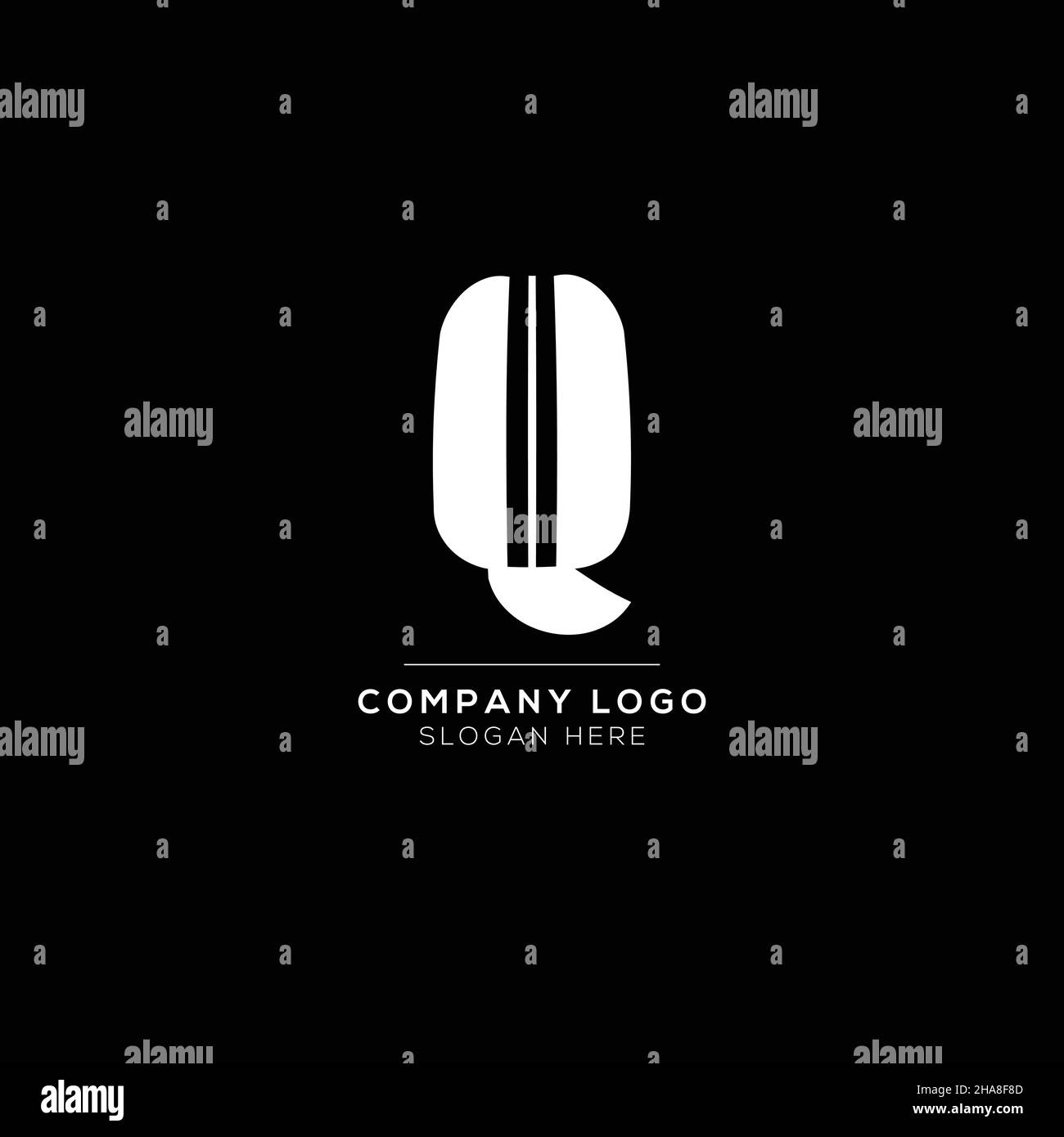 Premium Vector Q initial letter Logotype for luxury branding. Elegant ...