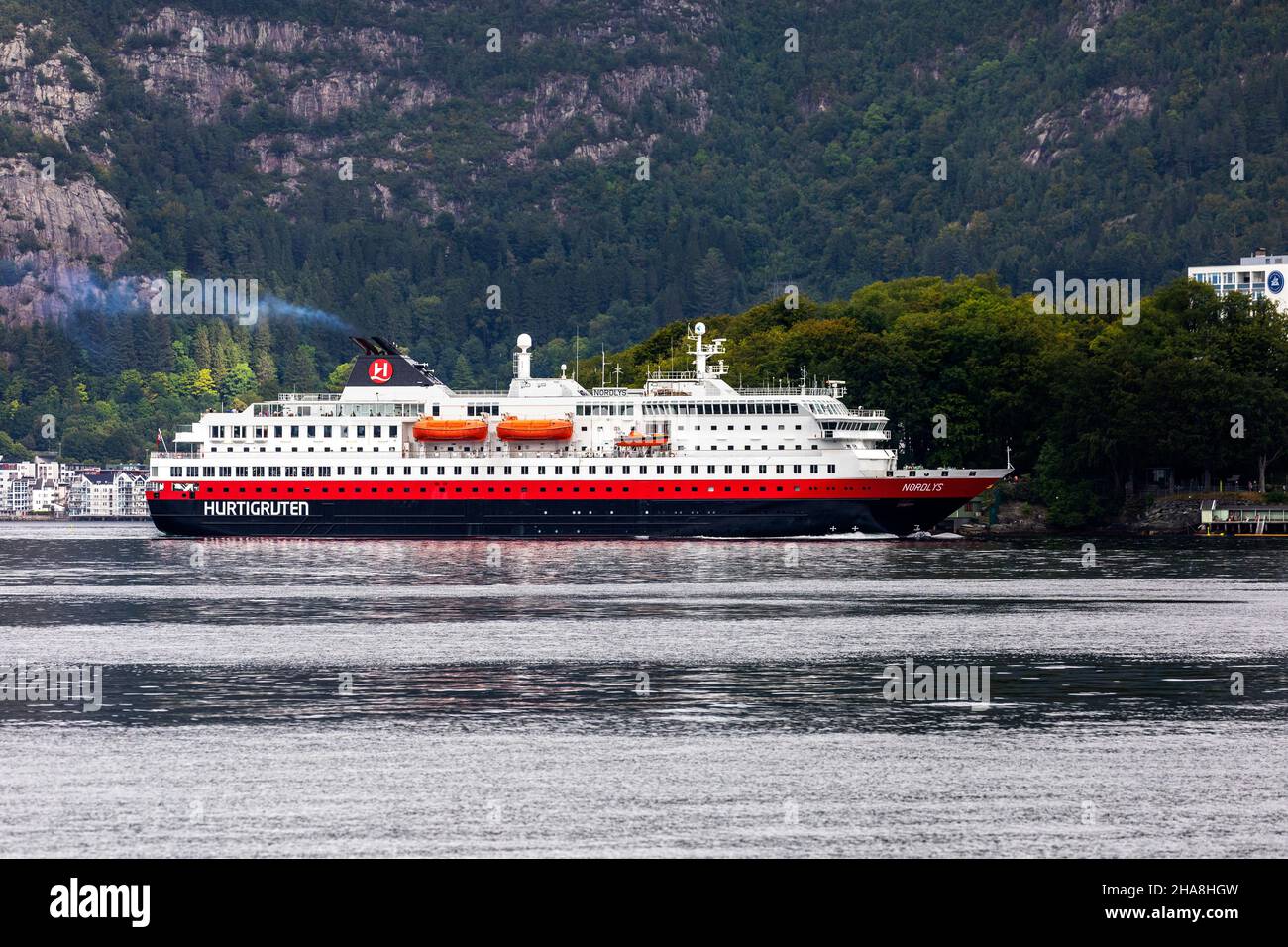 Hurtigruten passenger ferry hi-res stock photography and images - Alamy