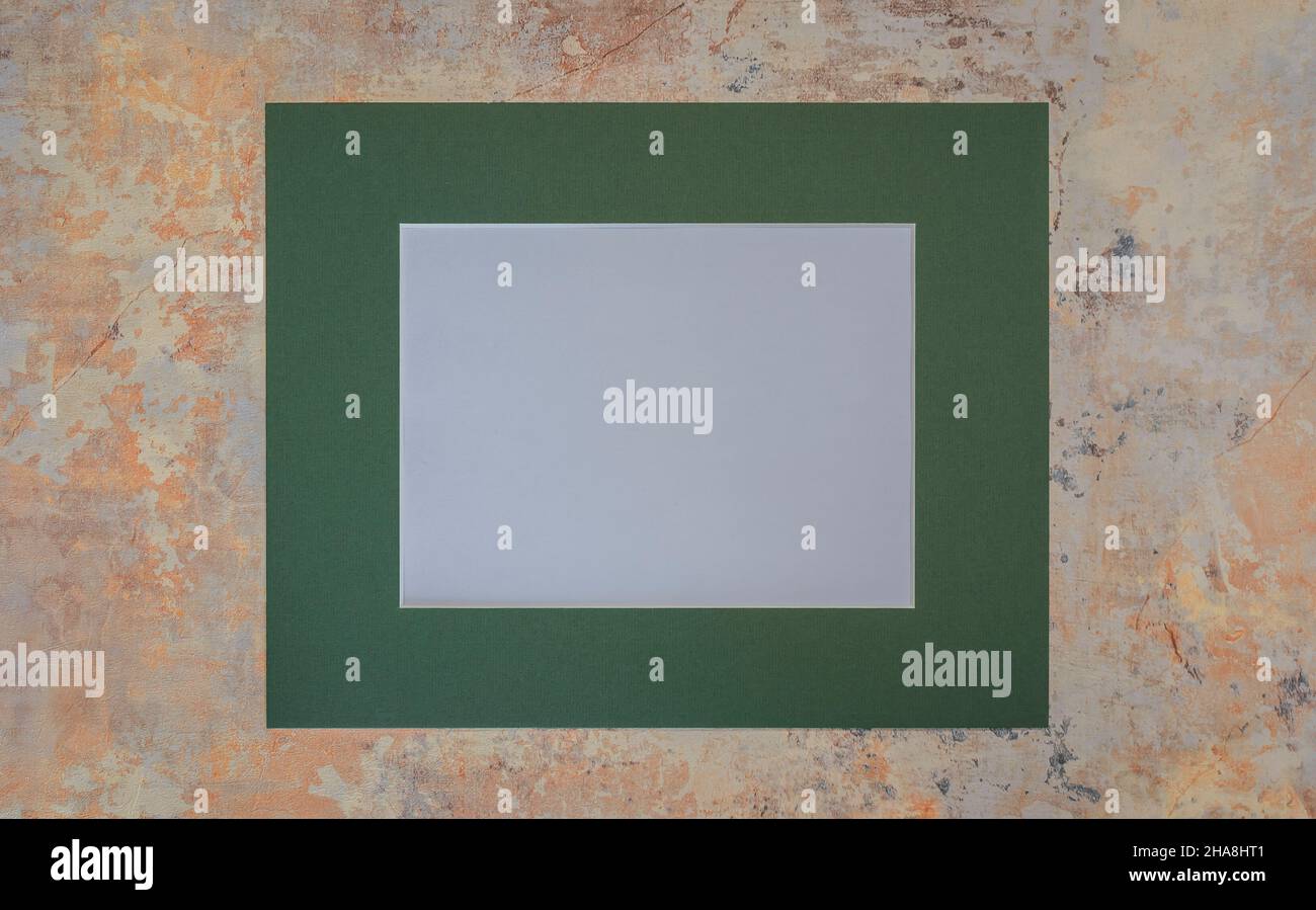 Photo frame with empty space. To write a message, invitation, wishes ...