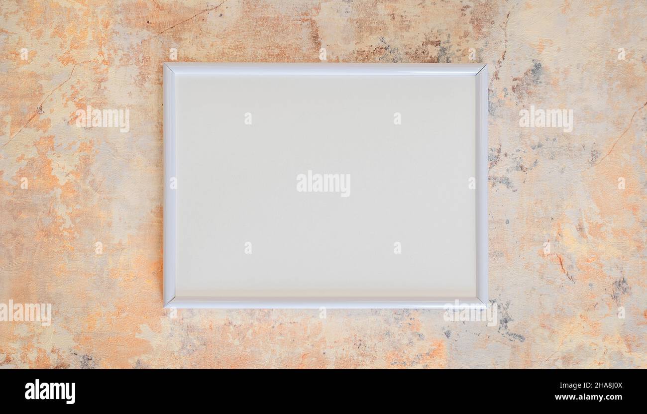 Photo frame with empty space. To write a message, invitation, wishes ...