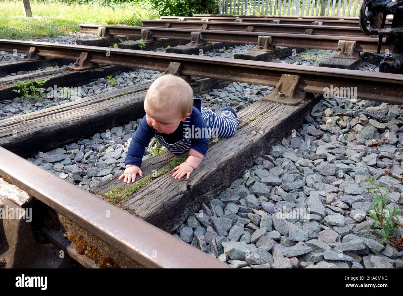 Child railway track hi-res stock photography and images - Alamy