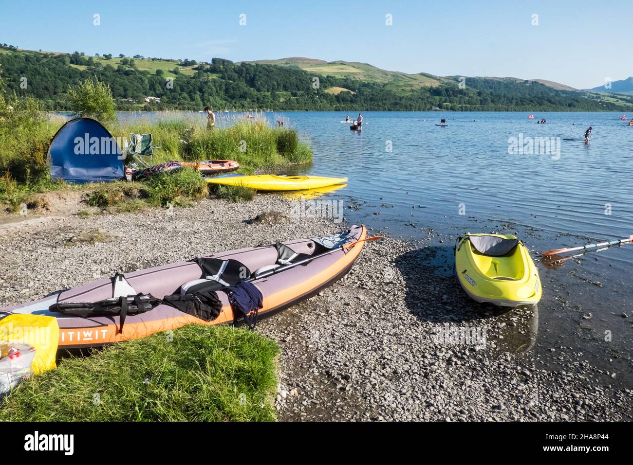 Lake bala canoe hi-res stock photography and images - Alamy