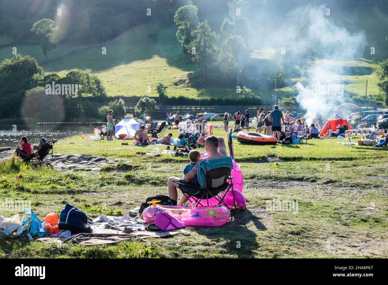 Lake bala canoe hi-res stock photography and images - Alamy