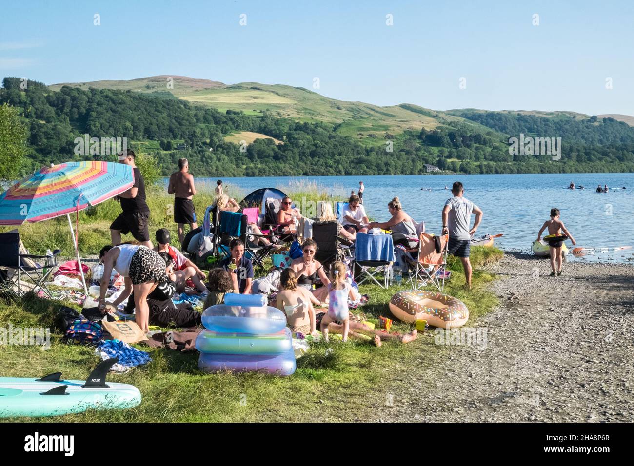 Lake bala canoe hi-res stock photography and images - Alamy