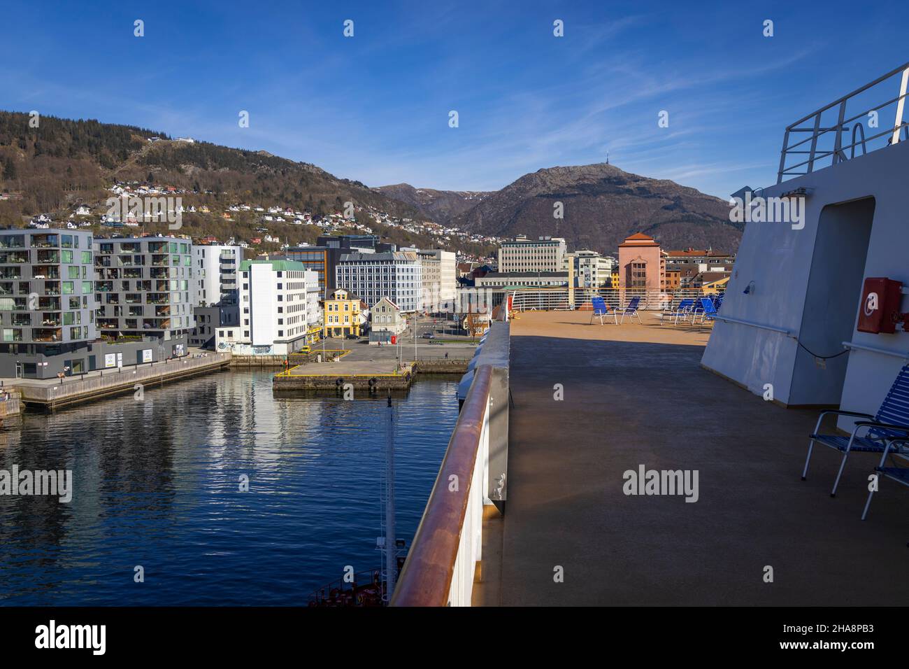 important harbour in Bergen, Norway Stock Photo - Alamy