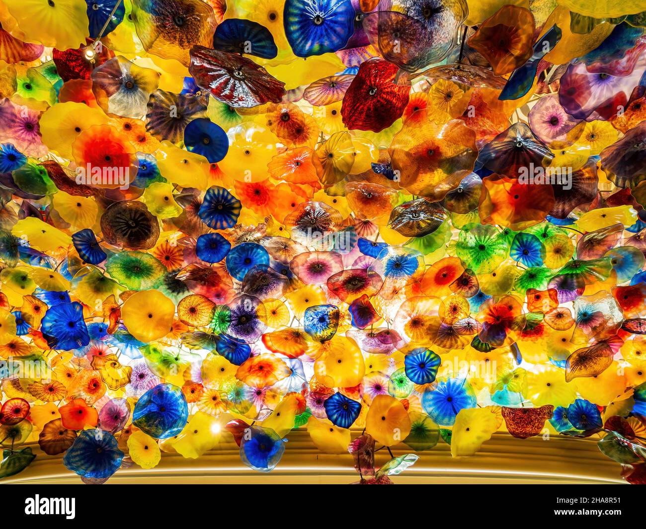 Bellagio Hotel Lobby Ceiling High Resolution Stock Photography and ...
