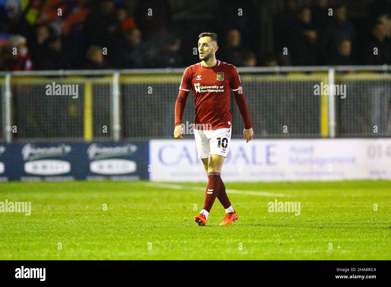 EnviroVent Stadium, Harrogate, England - 11th December 2021 Dylan ...