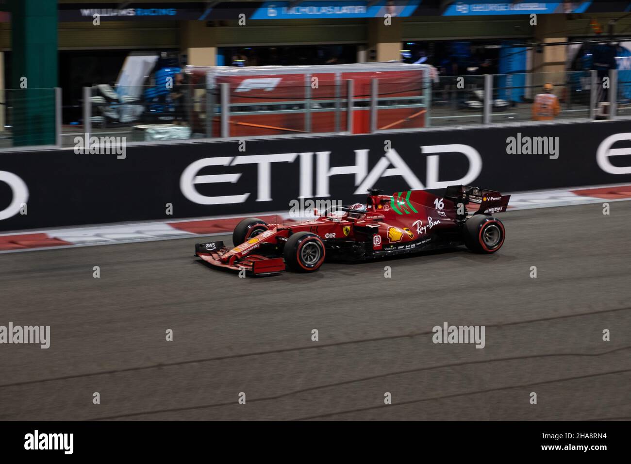 ABU DHABI, UNITED ARAB EMIRATES - DECEMBER 11: Charles Leclerc, Ferrari ...