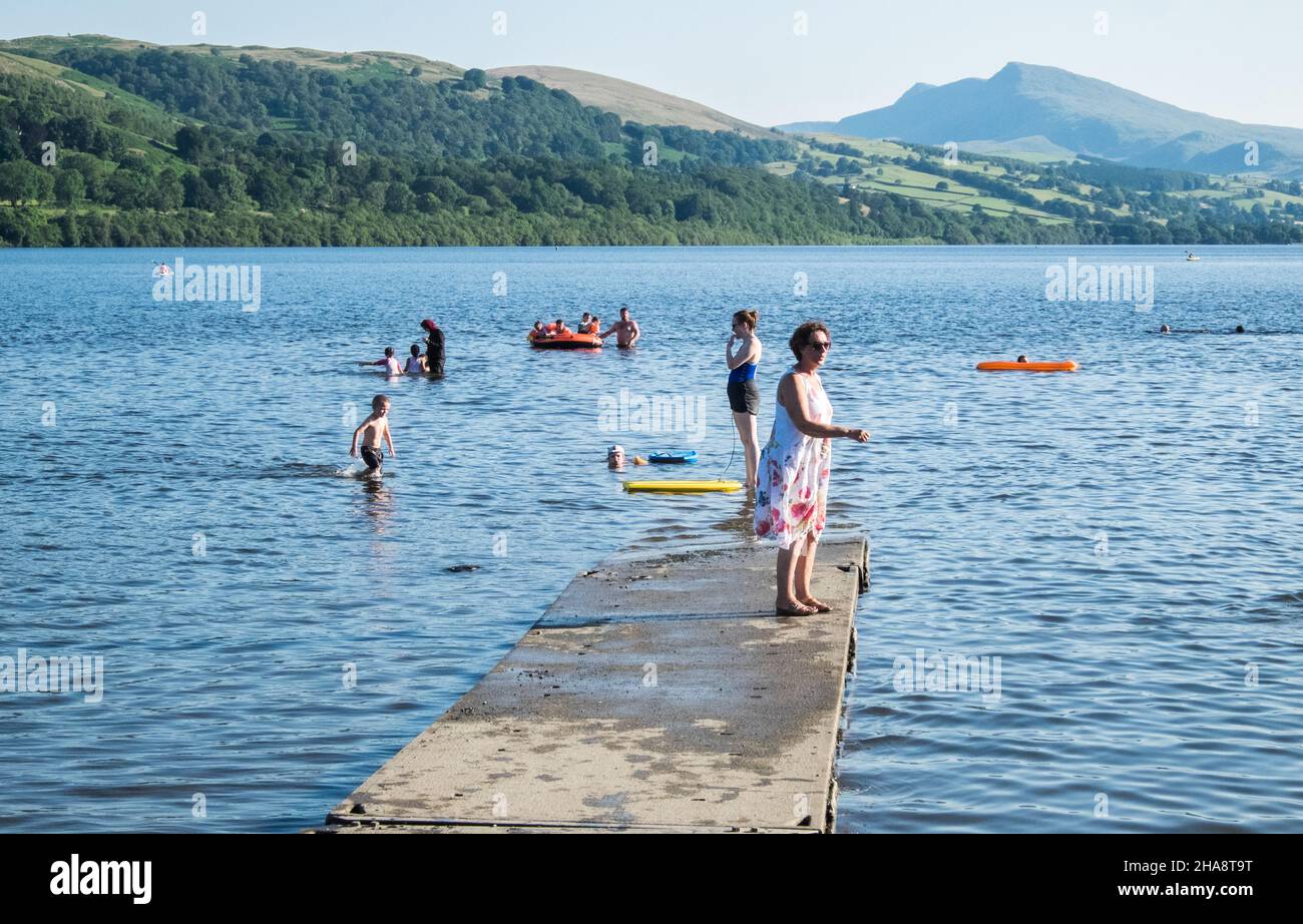 Lake bala swimming hi-res stock photography and images - Alamy