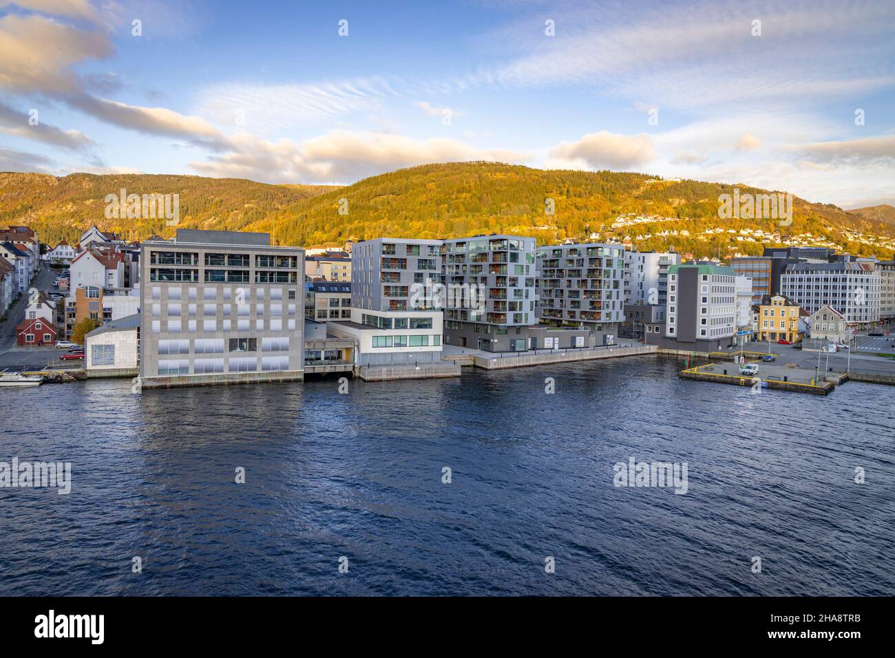 important harbour in Bergen, Norway Stock Photo - Alamy