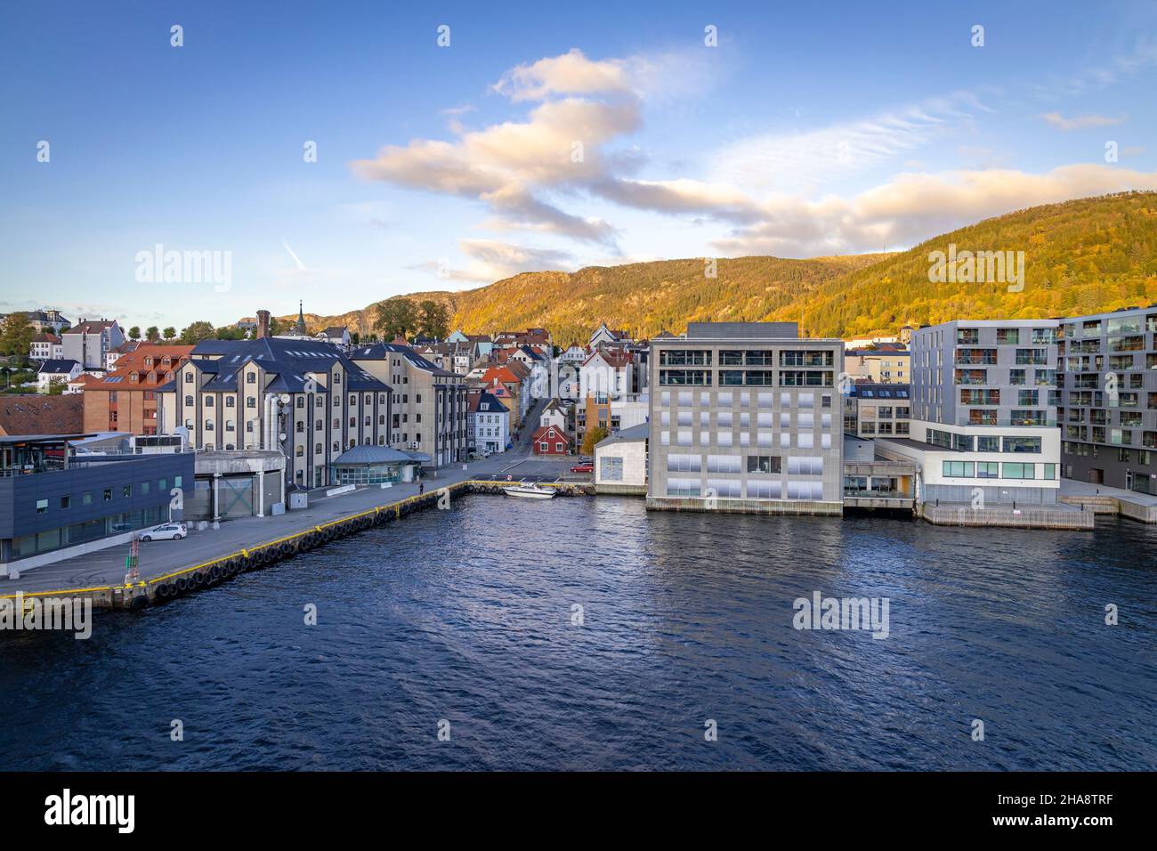 important harbour in Bergen, Norway Stock Photo - Alamy