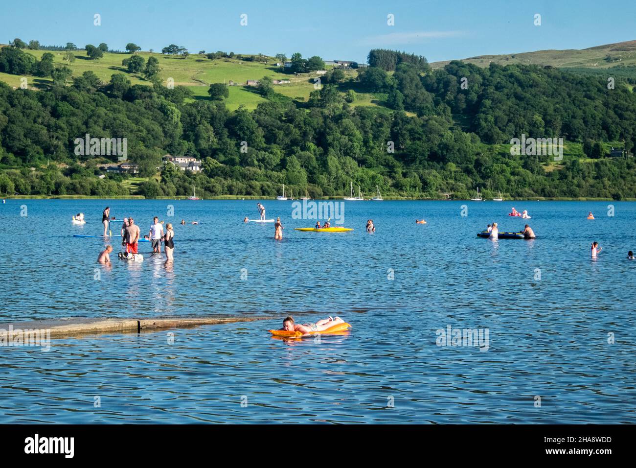 Lake bala canoe hi-res stock photography and images - Alamy