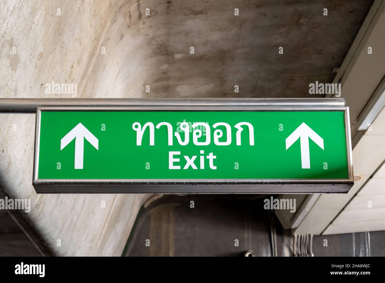 Out business sign blacked out hi-res stock photography and images - Alamy