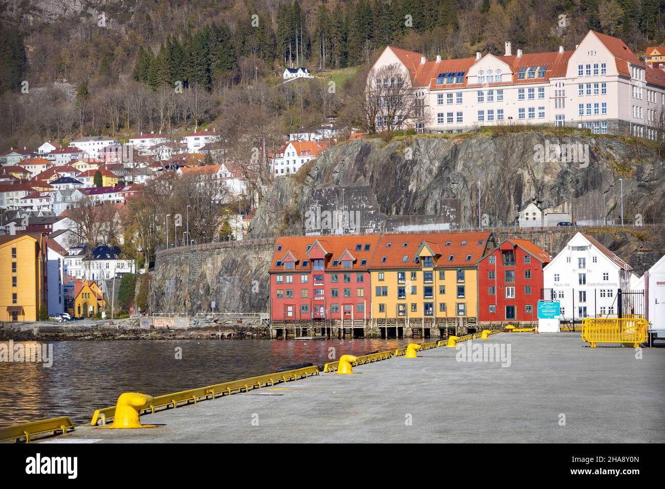 Walk through the town Bergen and Nordnes Stock Photo - Alamy