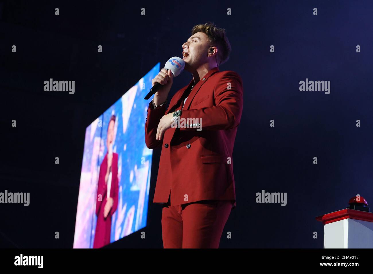 NO ARCHIVE NO SALES EDITORIAL USE ONLY Max Balegde on stage during day ...