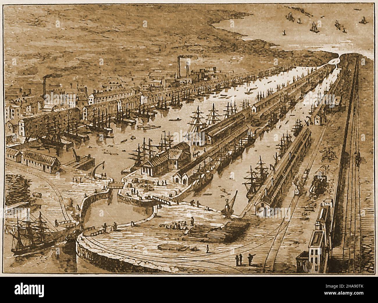 Royal docks basin hi-res stock photography and images - Alamy